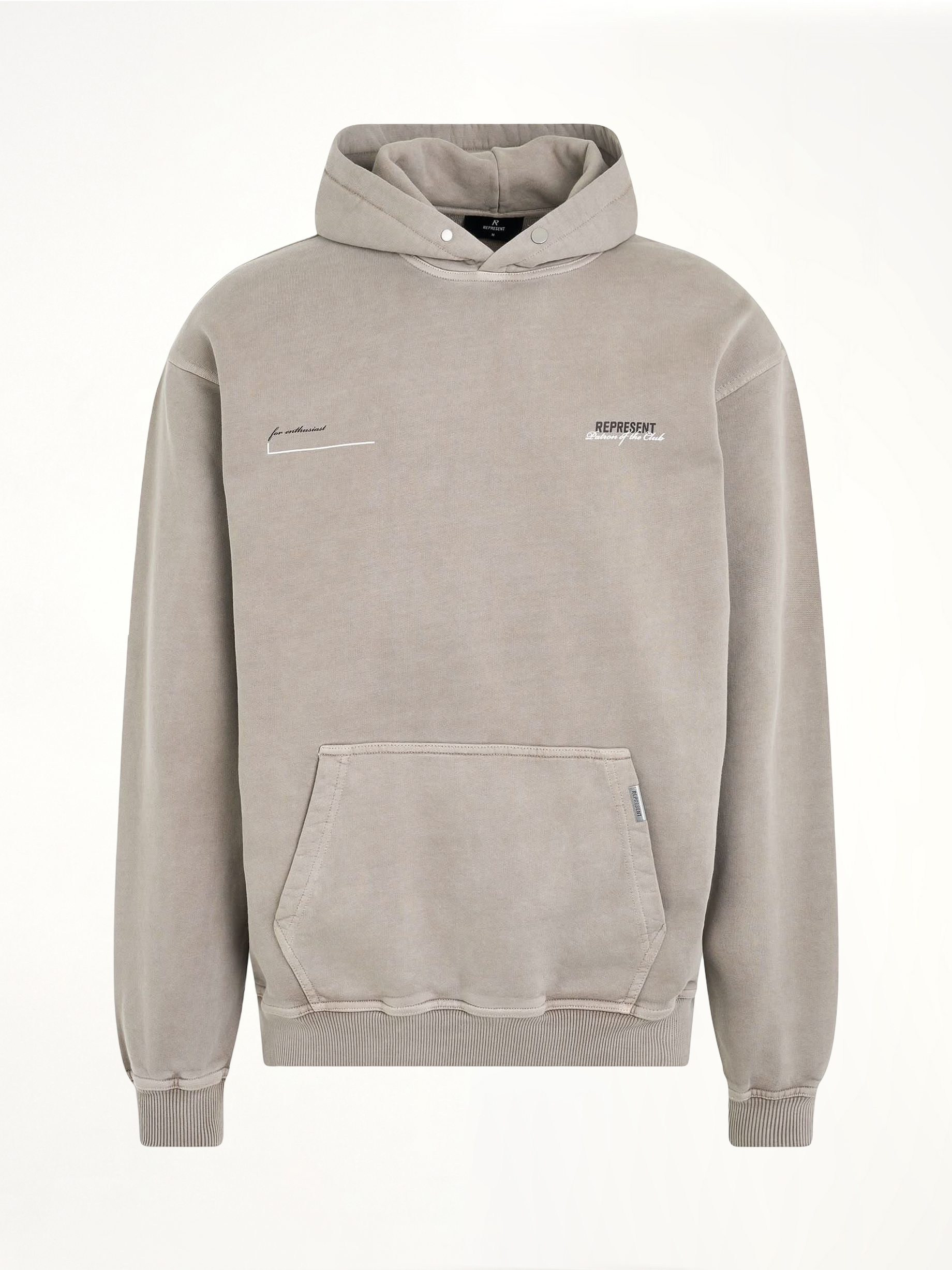 REPRESENT Patron of the Club Hoodie (Grey) | Sale 50% Off – Special8